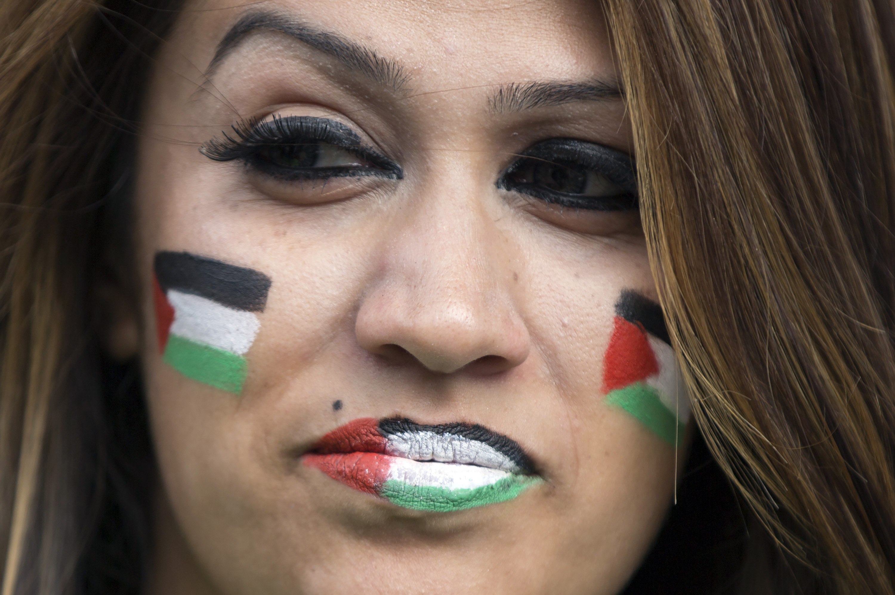 Mexican Flag Face Paint