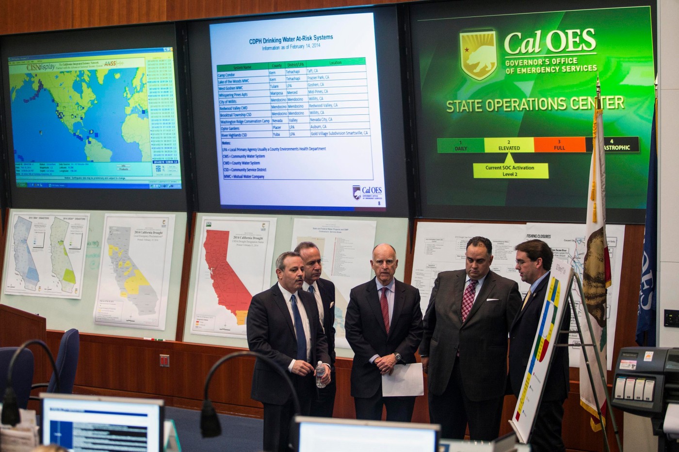 Director of Emergency Services Ghilarducci, Senate President pro Tem ...