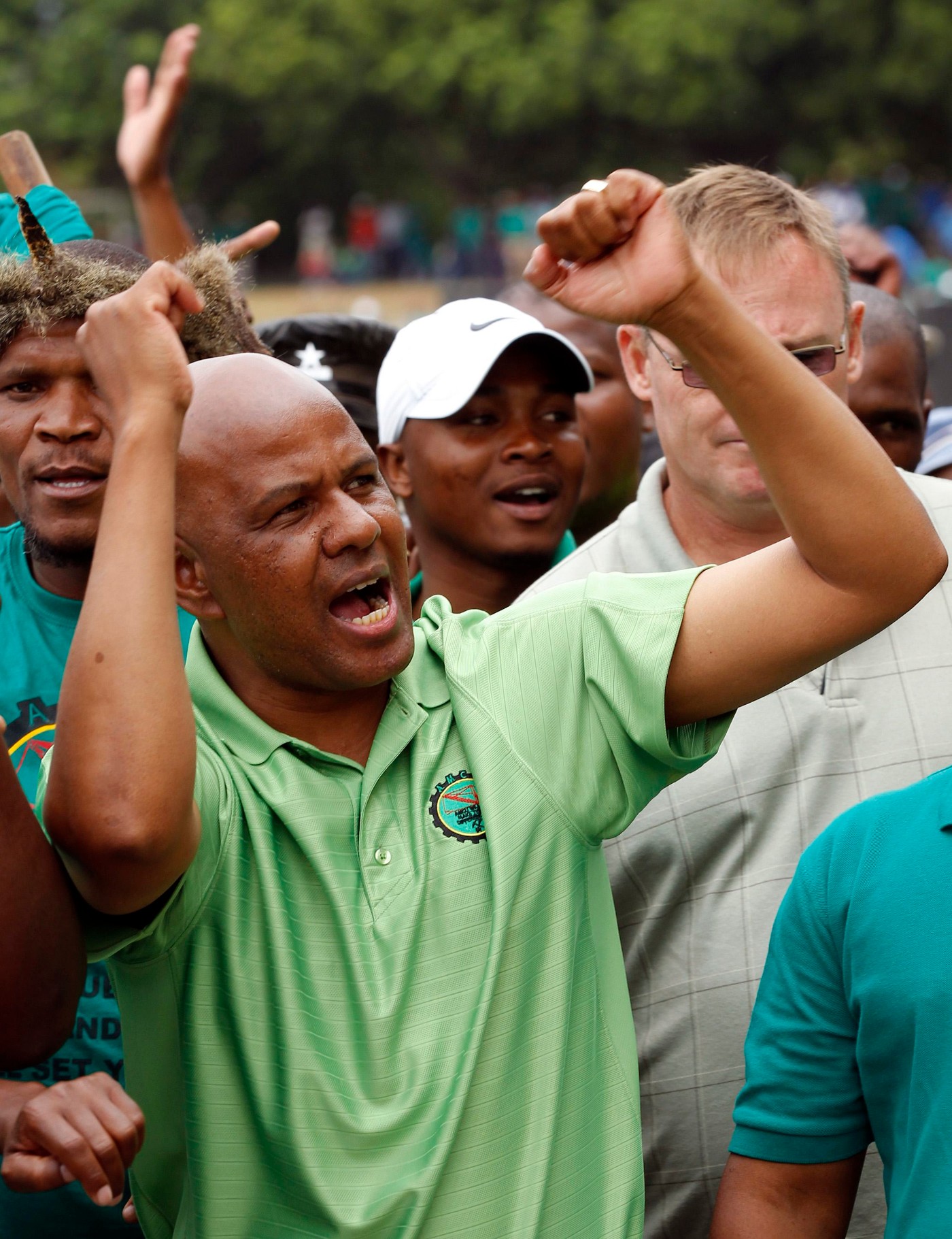 Joseph Mathunjwa, president of South Africa's Association of ...
